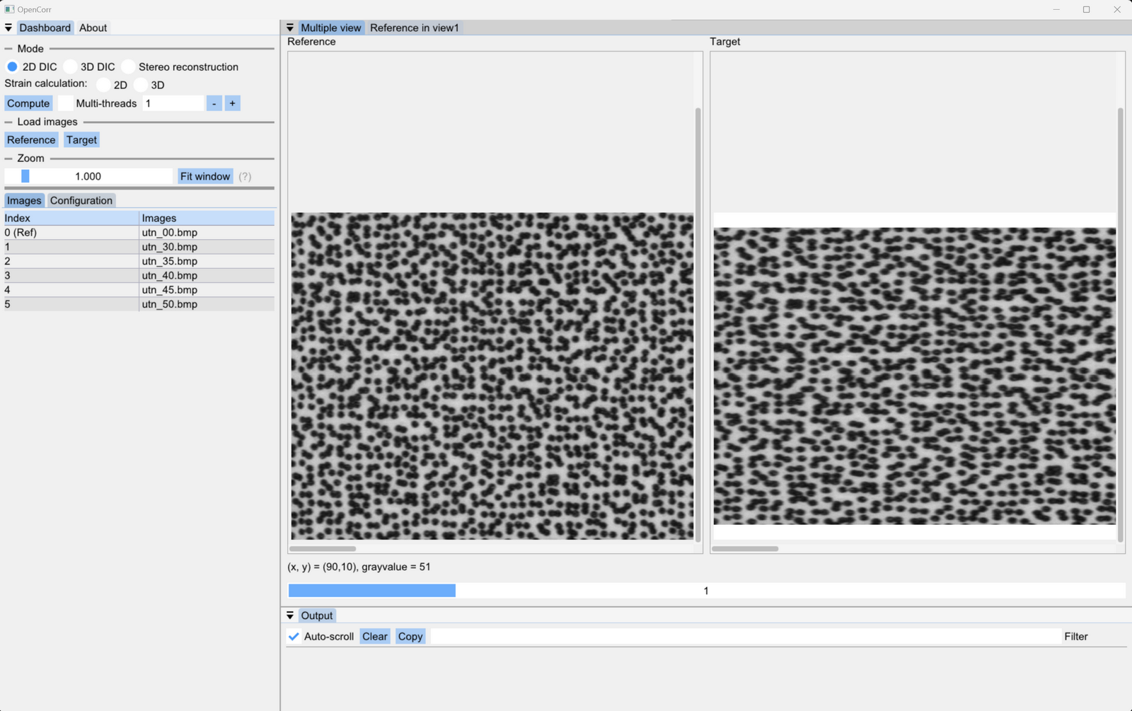 Software with GUI – OpenCorr