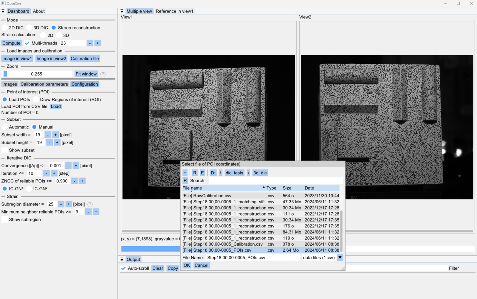 Software with GUI_CN – OpenCorr