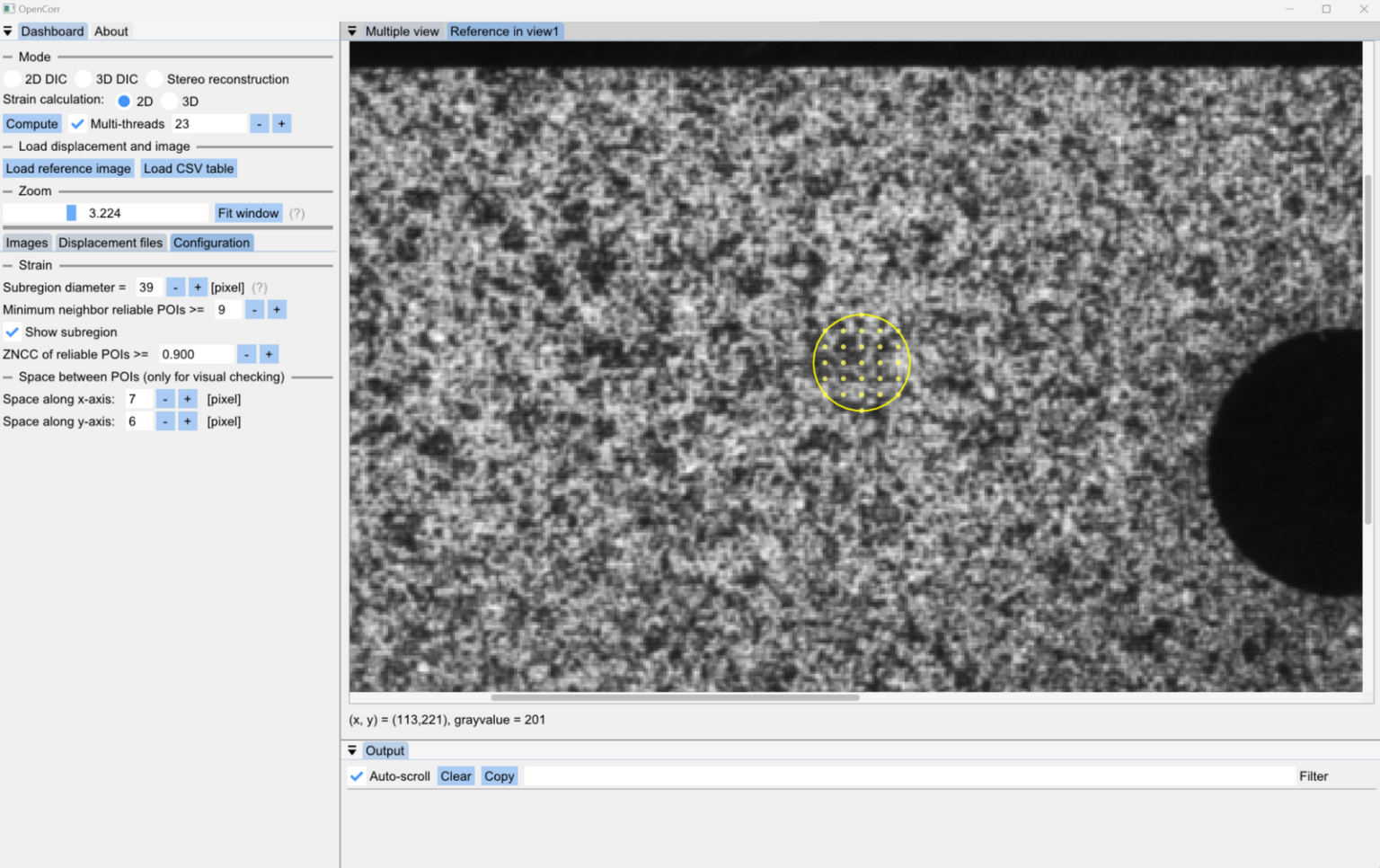 Software with GUI_CN – OpenCorr